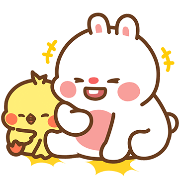 Tobi the Chubby Rabbit by Tonton Friends | GIPHY