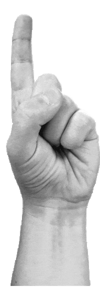 Hand Pointing Out Sticker by Sitra for iOS & Android | GIPHY