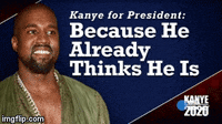 Kanye Fake Laugh Gif