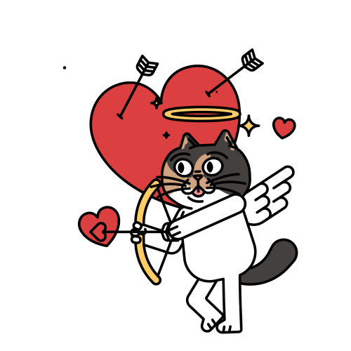 Cat Love Sticker For Ios And Android Giphy