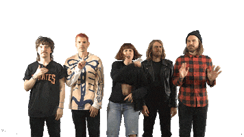 Atlantic Records Reaction Sticker by Grouplove for iOS & Android | GIPHY