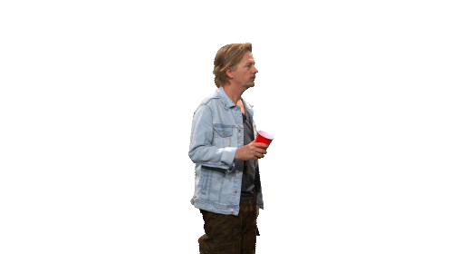 David Spade Cheers Sticker by Lights Out with David Spade for iOS ...