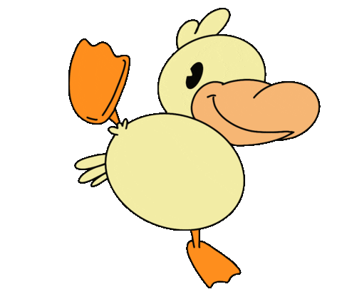 Dancing Duck Animated Gif