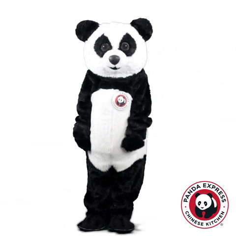 Happy Panda Bear GIF by Panda Express - Find & Share on GIPHY