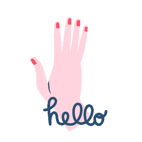 Hello Sticker for iOS & Android | GIPHY