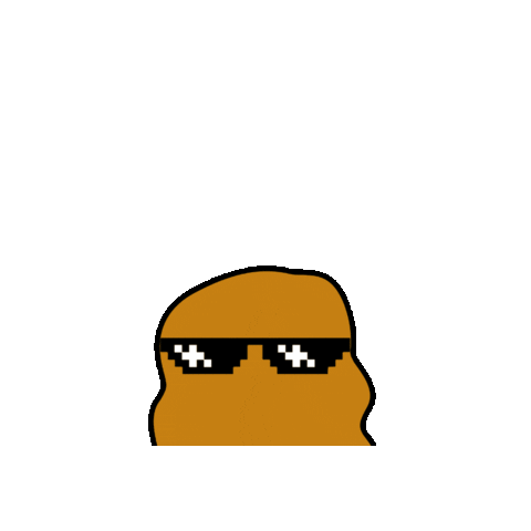 Thug Life Nugget Sticker by Sampsoid for iOS & Android | GIPHY