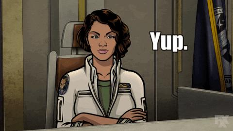Archer Yup Gif