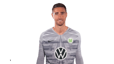 Koen Casteels Soccer Sticker by VfL Wolfsburg for iOS & Android | GIPHY