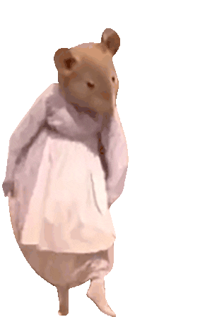 Dance Mouse Sticker by Alena Geyzer for iOS & Android | GIPHY