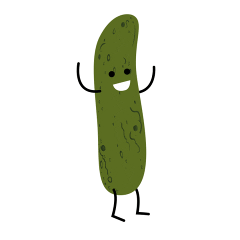 Dill Pickle Sticker by TripleOs for iOS & Android | GIPHY