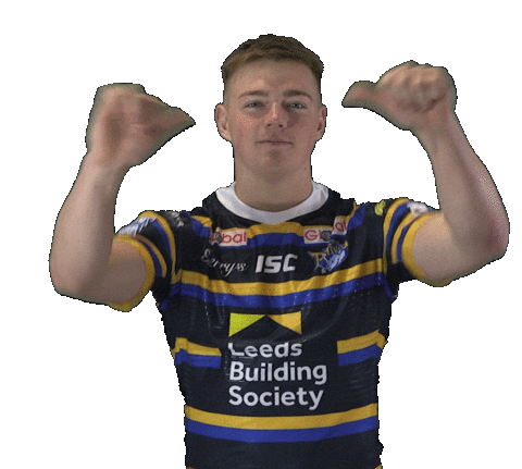 Boo Thumbs Down Sticker by Leeds Rhinos for iOS & Android | GIPHY
