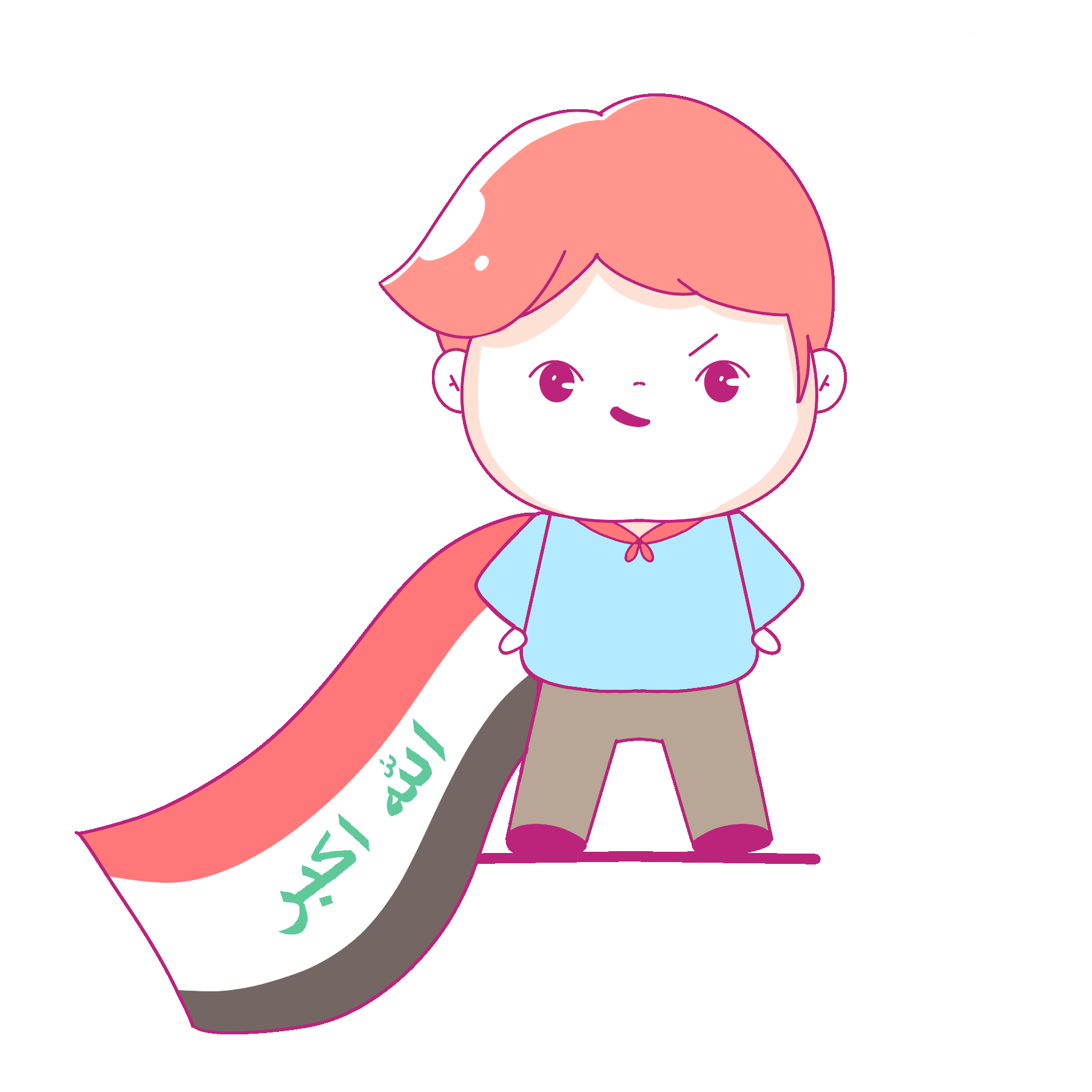 Guy Flag Sticker for iOS & Android | GIPHY