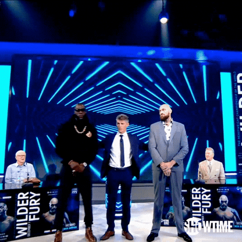 Press Conference Sport GIF by SHOWTIME Sports - Find & Share on GIPHY