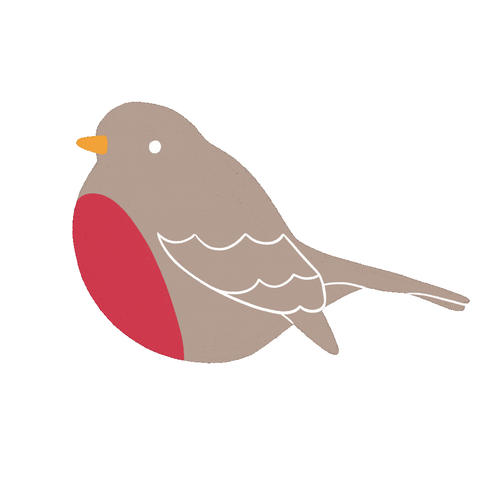 Christmas Bird Sticker for iOS & Android | GIPHY