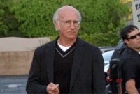 Larry David Stare Gif