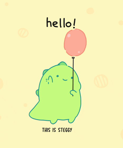 Illustration Dinosaur GIF by Steggy - Find & Share on GIPHY