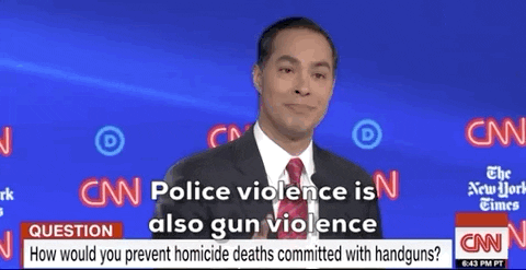 Police Violence Is Also Gun Violence GIFs - Get the best GIF on GIPHY