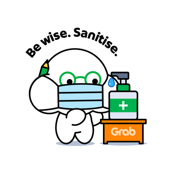 Grabsgstayhomekids Sticker by Grab for iOS & Android | GIPHY