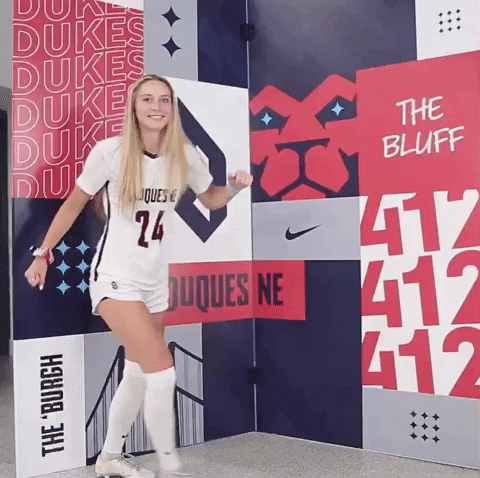 Soccer Heel Click GIF by GoDuquesne - Find & Share on GIPHY
