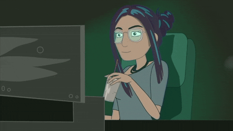 Hacker-girl GIFs - Get the best GIF on GIPHY