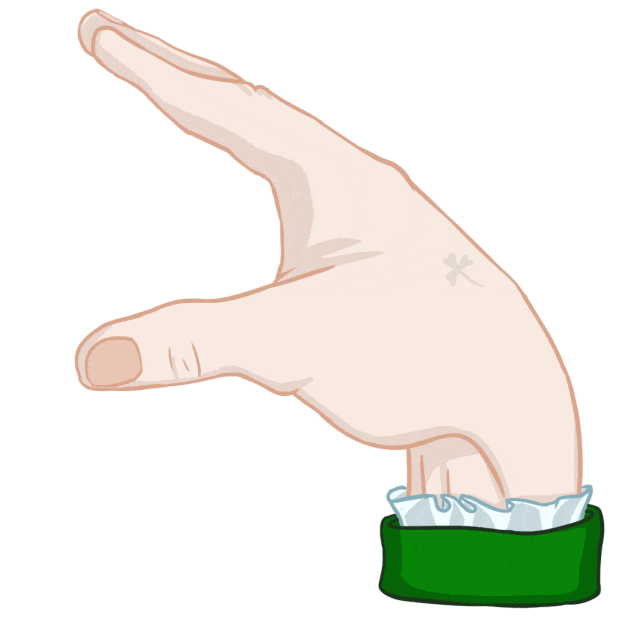 Patrick Hand Gestures by Stickerpacks.design | GIPHY