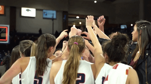 Team Huddle GIF by Gonzaga Bulldogs - Find & Share on GIPHY