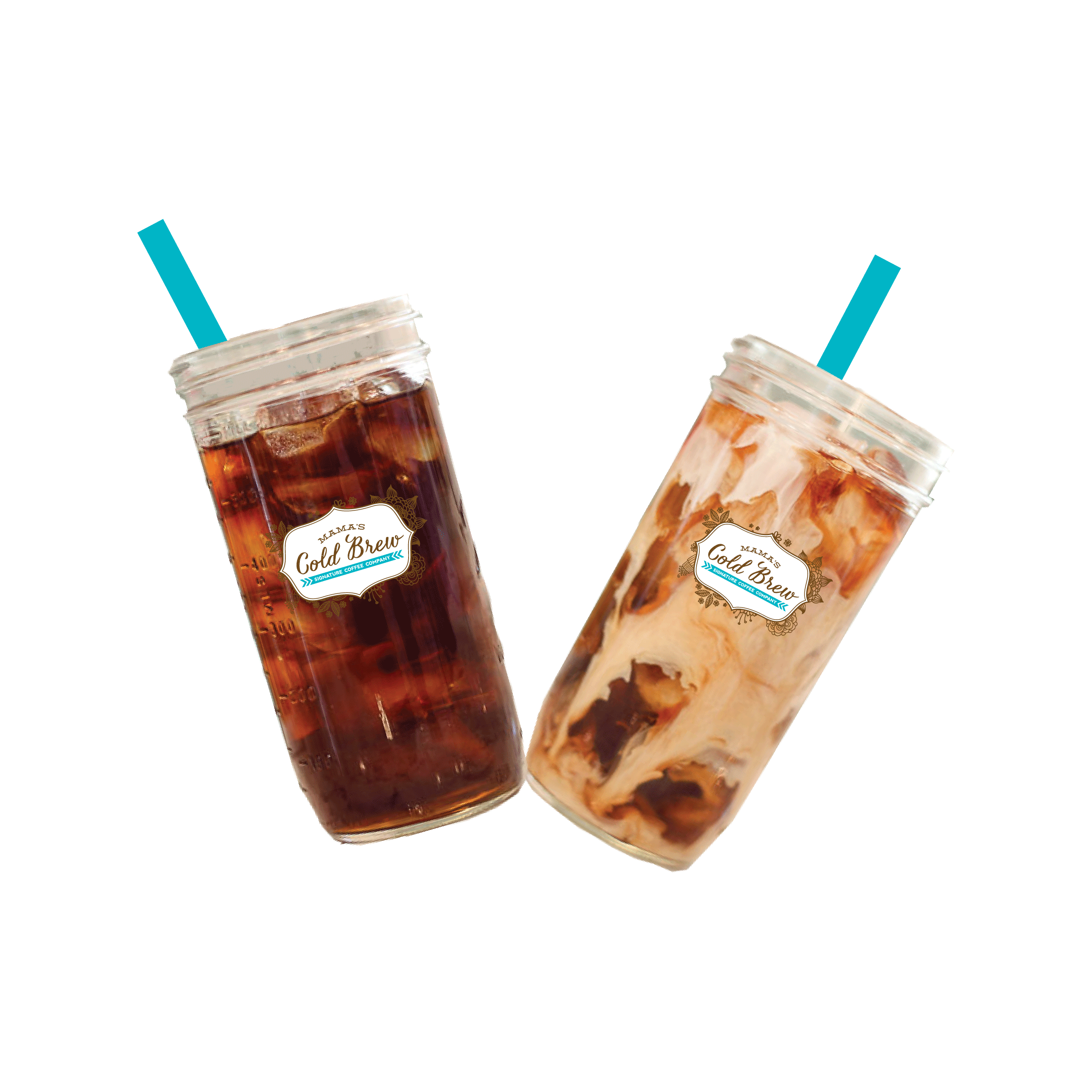 Iced Coffee Sticker by Mama's Cold Brew for iOS & Android | GIPHY