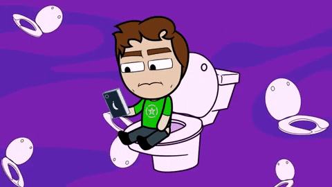 Phone Toilet GIFs - Get the best GIF on GIPHY