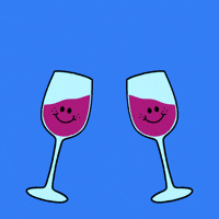 Cheers to National Red Wine Day! by Hello All | GIPHY