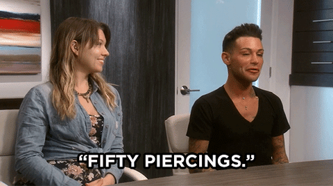 Piercings Body Modification GIF by E! - Find & Share on GIPHY