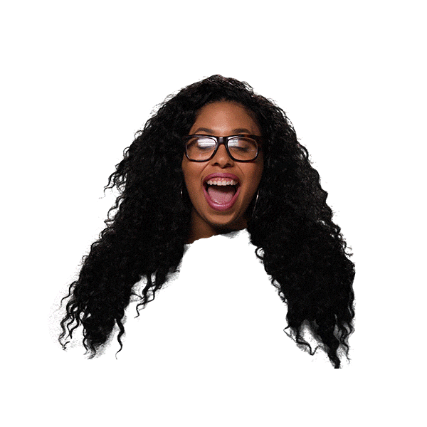 Floating Head Jasmyn Lawson Sticker by Originals for iOS & Android | GIPHY
