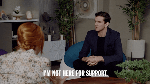 Im Not Here For Support GIFs - Get the best GIF on GIPHY