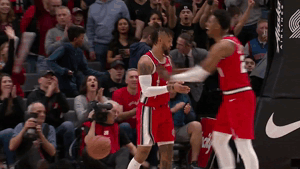 High Five Regular Season GIF by NBA - Find & Share on GIPHY