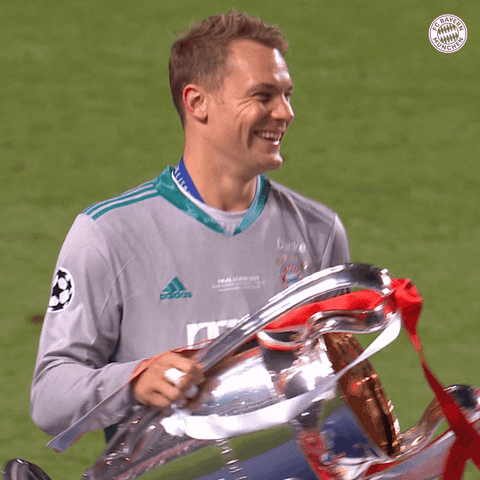 Happy Champions League GIF by FC Bayern Munich - Find & Share on GIPHY