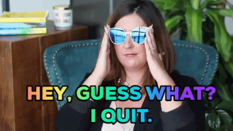 Quitting My Job GIFs - Get the best GIF on GIPHY