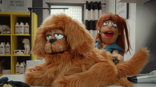 Dog Nod GIF by Crank Yankers - Find & Share on GIPHY