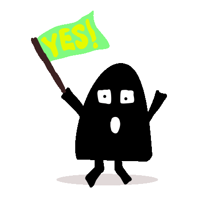 Illustration Yes Sticker by fngrpns for iOS & Android | GIPHY