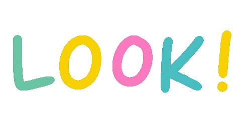 Watching Look Here Sticker for iOS & Android | GIPHY