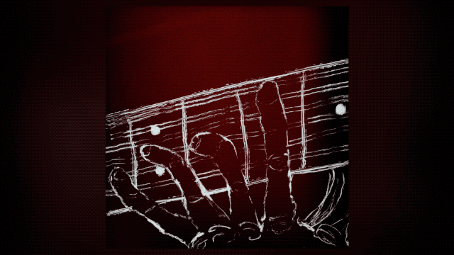 Guitar Strings Animation GIF by Elvis Costello - Find & Share on GIPHY