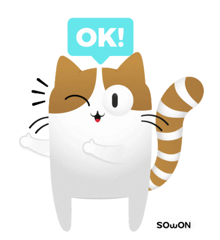 Cat Ok Sticker for iOS & Android | GIPHY