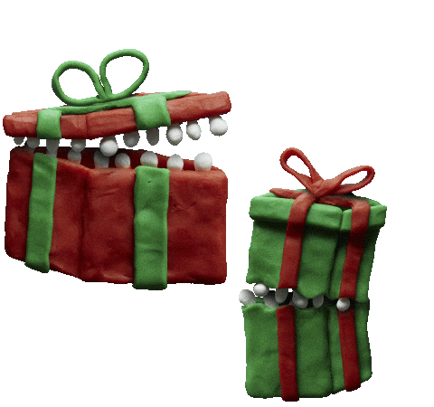Stop Motion Christmas Sticker by Kasper Werther for iOS & Android | GIPHY
