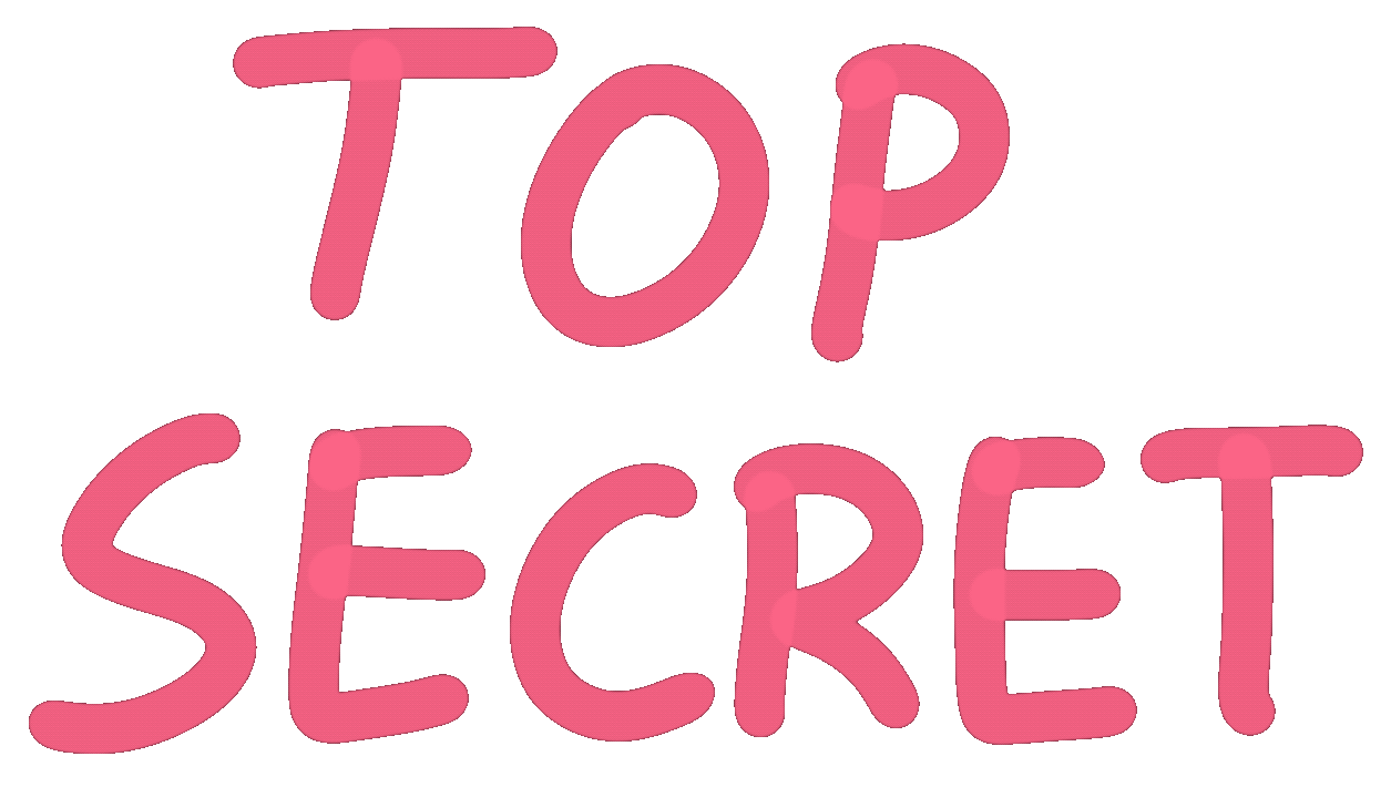 Warning Top Secret Sticker by Kirsten Hurley for iOS & Android | GIPHY