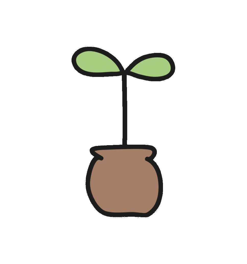 Flower Plant Sticker by TeaBag for iOS & Android | GIPHY