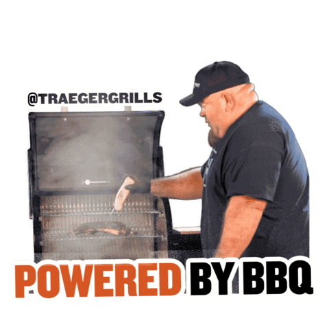 Smoke Yes Sticker by Traeger Grills for iOS & Android | GIPHY