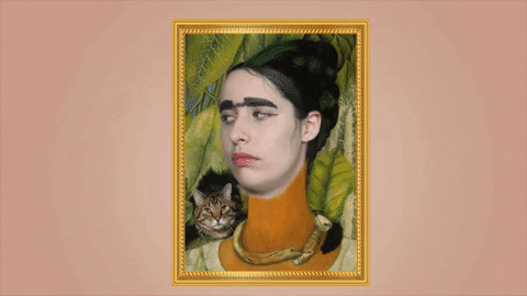 Frida Kahlo What GIF - Find & Share on GIPHY