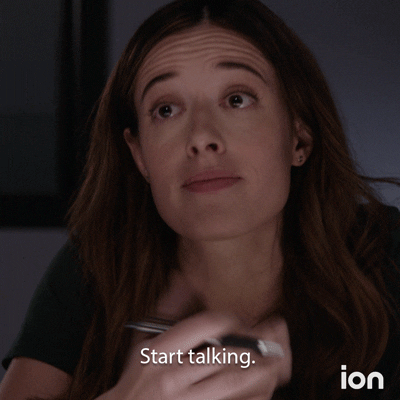 Start Talking GIFs - Get the best GIF on GIPHY