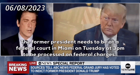 Here's a GIF Timeline of Trump's Classified Documents Case by GIPHY ...