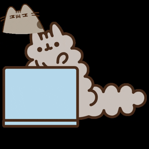 Pusheen-computer GIFs - Get the best GIF on GIPHY
