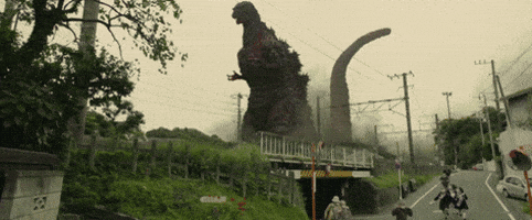 Dunks On Godzilla GIFs - Get the best GIF on GIPHY