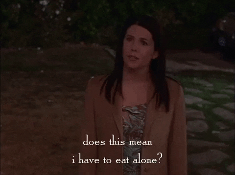 Eating-alone GIFs - Get the best GIF on GIPHY